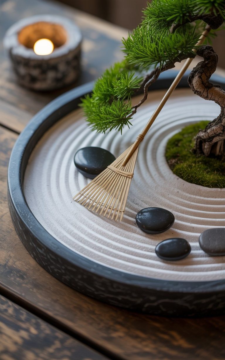 10 Peaceful Zen Rock Garden Ideas to Calm Your Mind - Ideas For A Happy ...