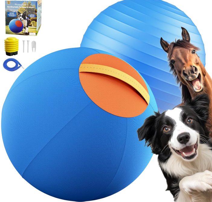 Herding Ball for Dogs Chew Resistance & Heavy-Duty Material, Durable ...